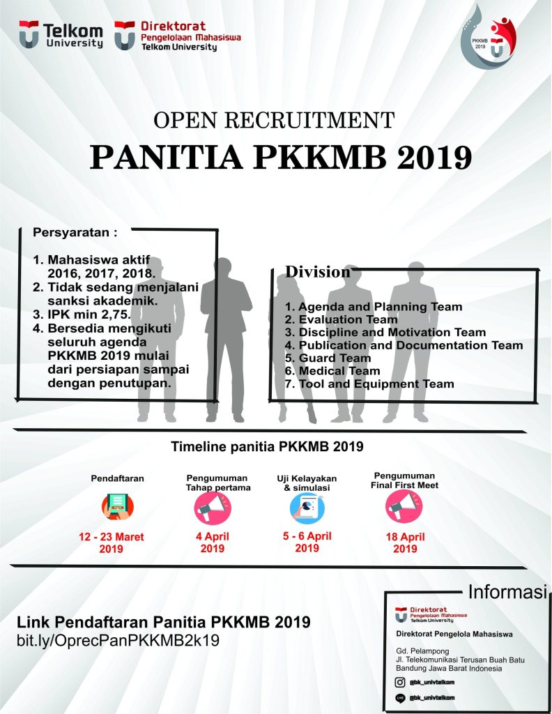 Open Recruitment Panitia PKKMB 2019 • Direktorat Kemahasiswaan ...
