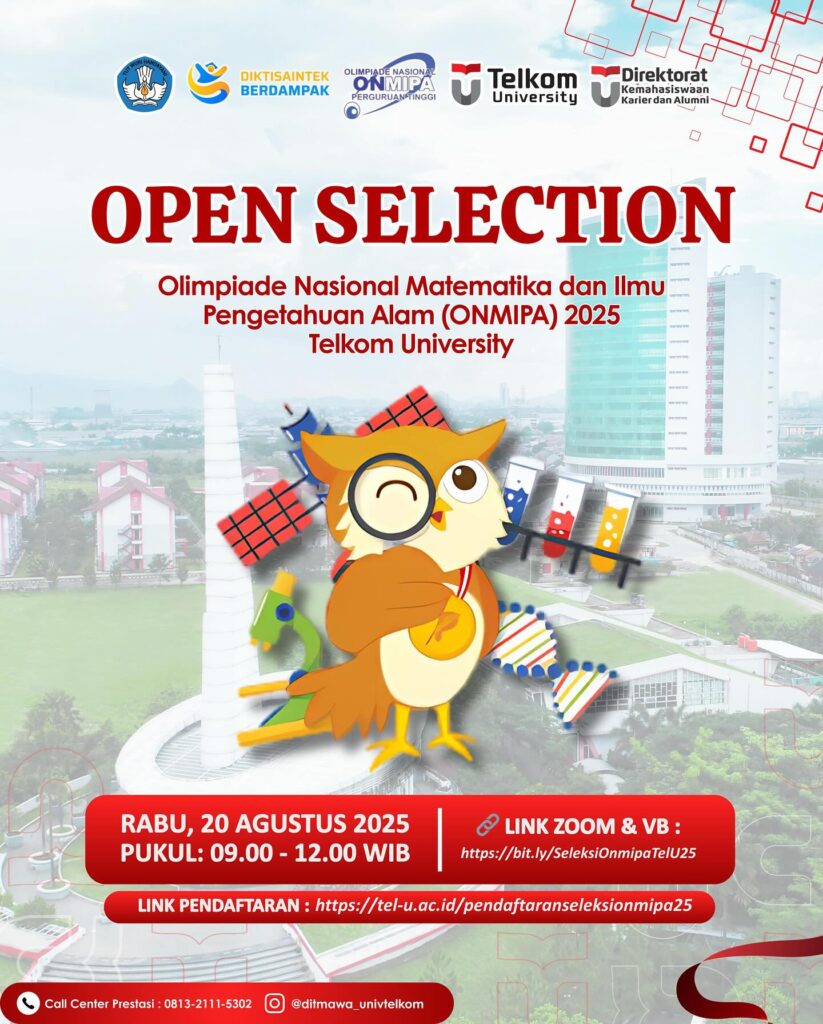 Seleksi Internal GEMASTIK 2025 • Direktorat Kemahasiswaan, Pengembangan Karier dan Alumni