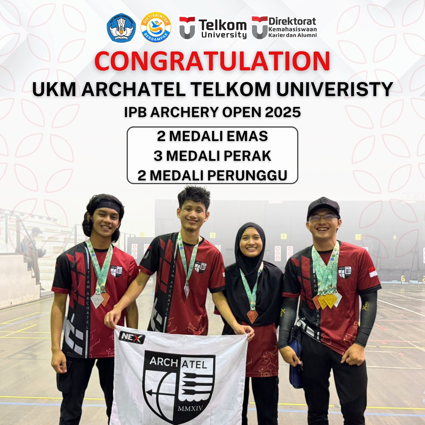 Prestasi UKM Archatel di IPB Open 2025 • Direktorat Kemahasiswaan ...