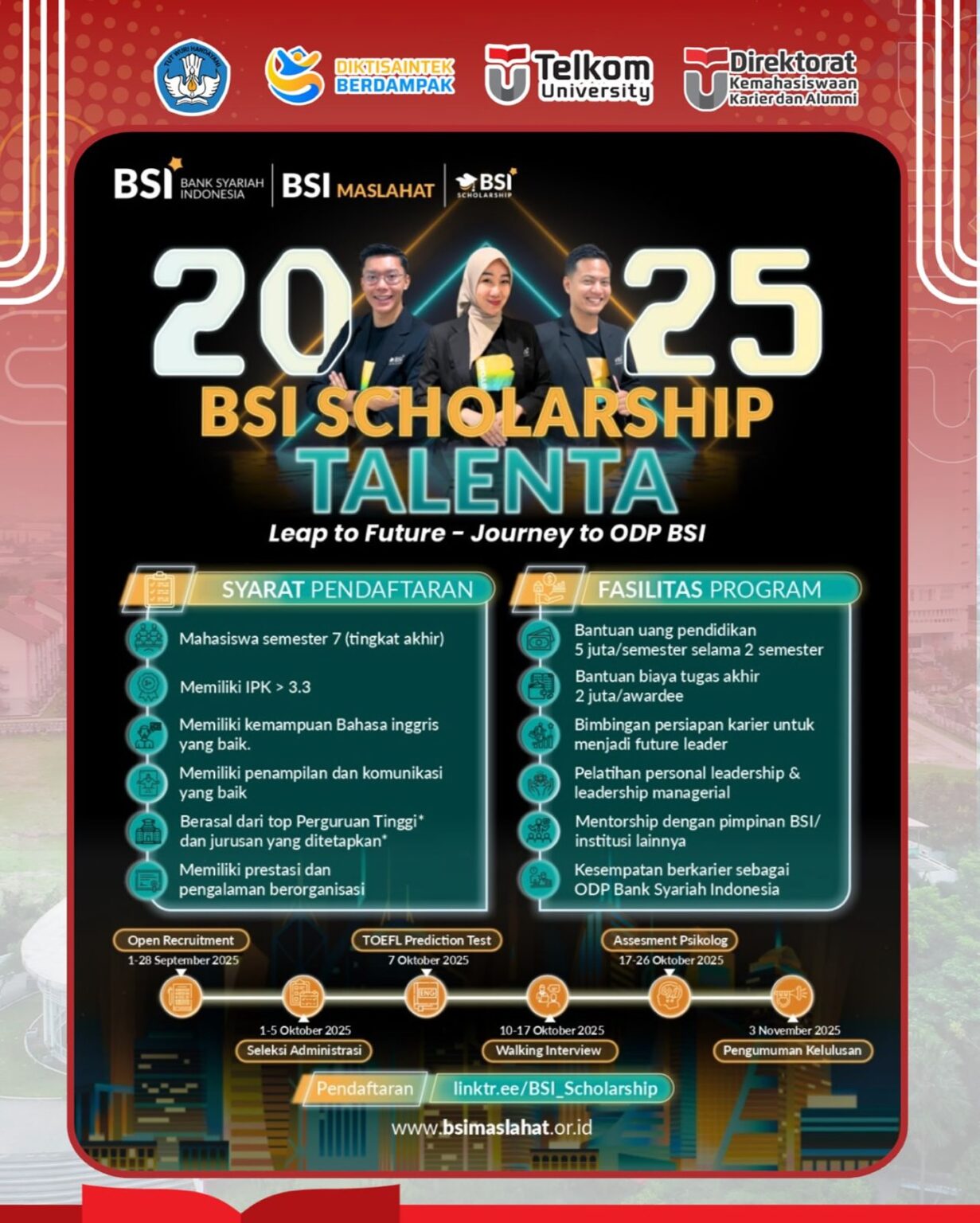 Pendaftaran Seleksi Internal NUDC & KDMI 2025 • Direktorat Kemahasiswaan, Pengembangan Karier ...